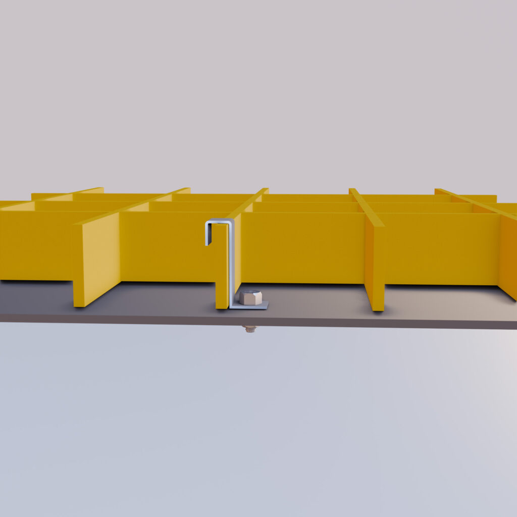 L-Type Grating Bracket | Rubber Matting Online