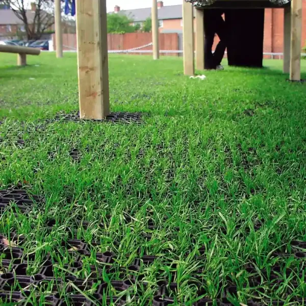 22mm Black Grass Mat | Rubber Matting Online